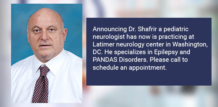 dr. Shafrir | Pediatric Neurologist Washington DC | PANS/PANDAS